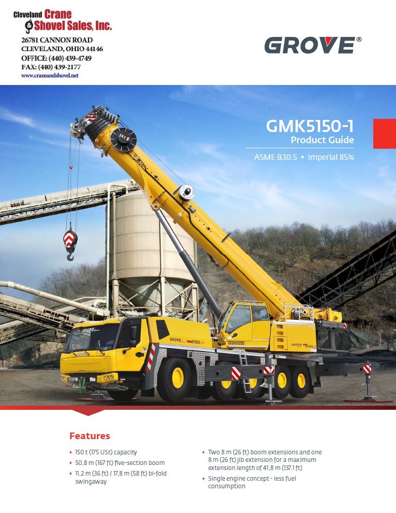Grove Brochures | Cleveland Crane | Bedford Heights, OH