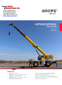 Grove Brochures | Cleveland Crane | Bedford Heights, OH
