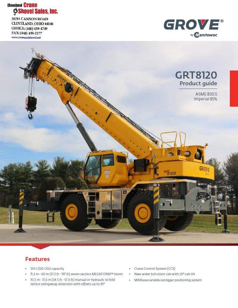 Grove Brochures | Cleveland Crane | Bedford Heights, OH
