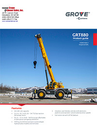 Grove Brochures | Cleveland Crane | Bedford Heights, OH
