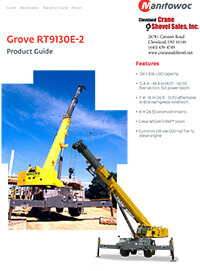 Grove Brochures | Cleveland Crane | Bedford Heights, OH