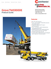 Grove Brochures | Cleveland Crane | Bedford Heights, OH