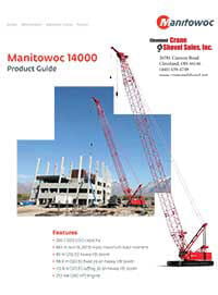 Manitowoc Brochures | Cleveland Crane | Bedford Heights, OH