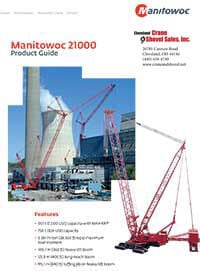 Manitowoc Brochures | Cleveland Crane | Bedford Heights, OH