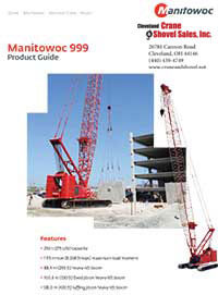 Manitowoc Brochures | Cleveland Crane | Bedford Heights, OH