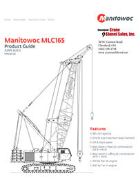 Manitowoc Brochures | Cleveland Crane | Bedford Heights, OH